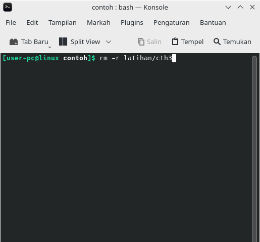 CARA MENGHAPUS FOLDER/DIREKTORI DI GNU/LINUX MELALUI TERMINAL – WAPINDO ...