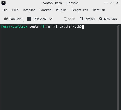 CARA MENGHAPUS FOLDER/DIREKTORI DI GNU/LINUX MELALUI TERMINAL – WAPINDO ...
